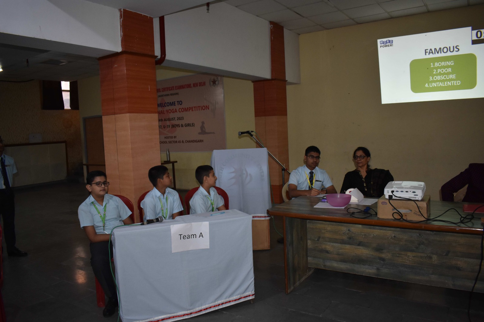 INTER HOUSE WORD POWER COMPETITION